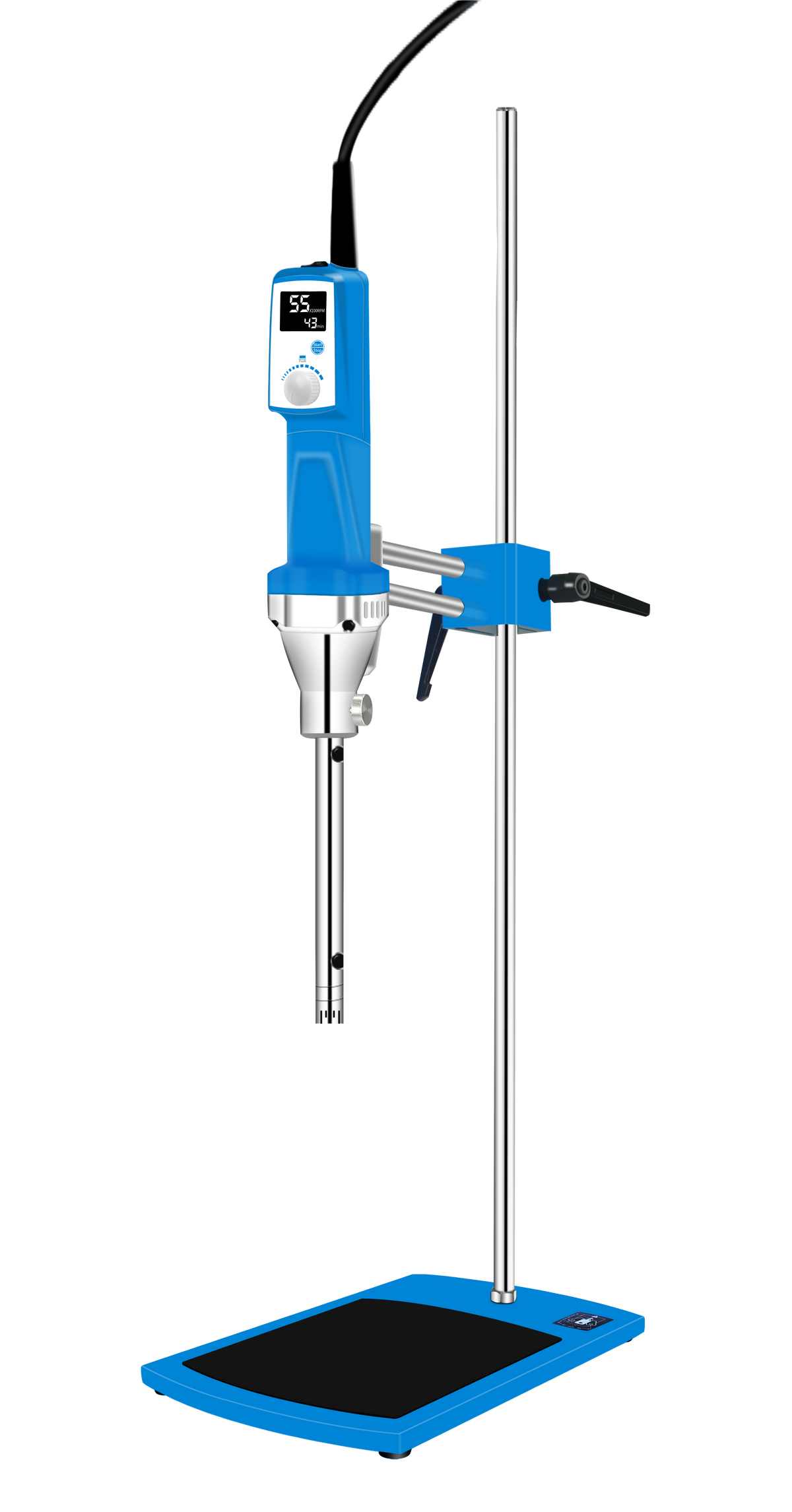 Digital Lab homogenizer, Brushless DC Motor, 3000-26000rpm, LCD, 10000 ...