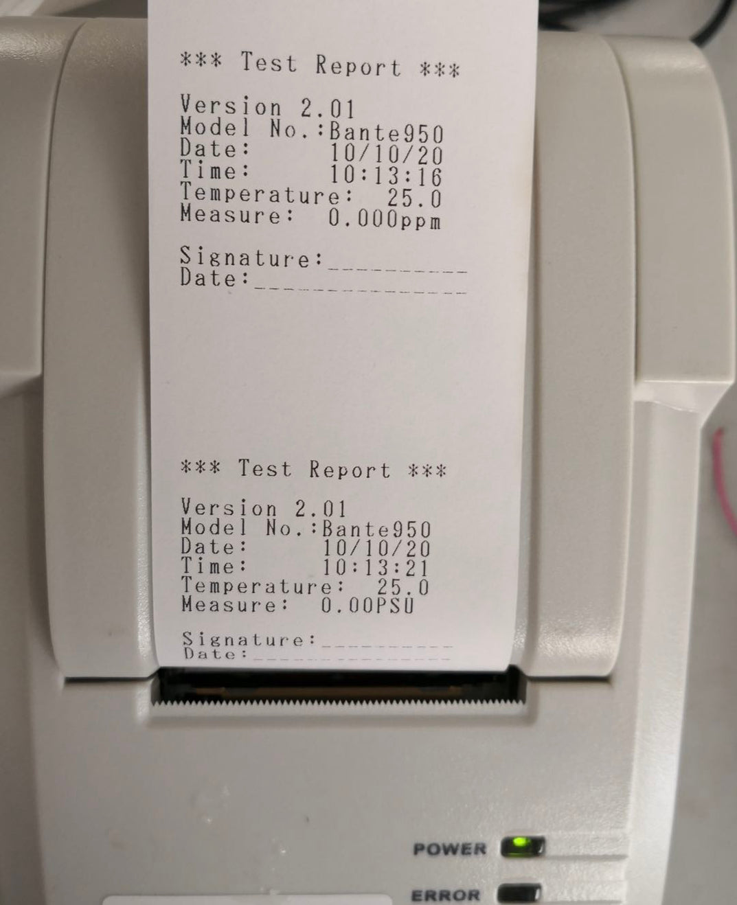 Thermo Printer for pH Meter – www.labshops.com