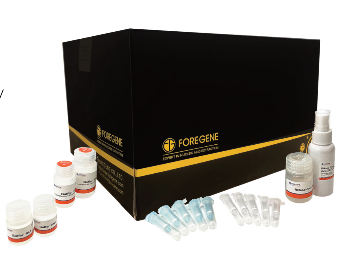 Total RNA isolation kit for Animal & Tissue, Cells, Plants, 50 preps ...