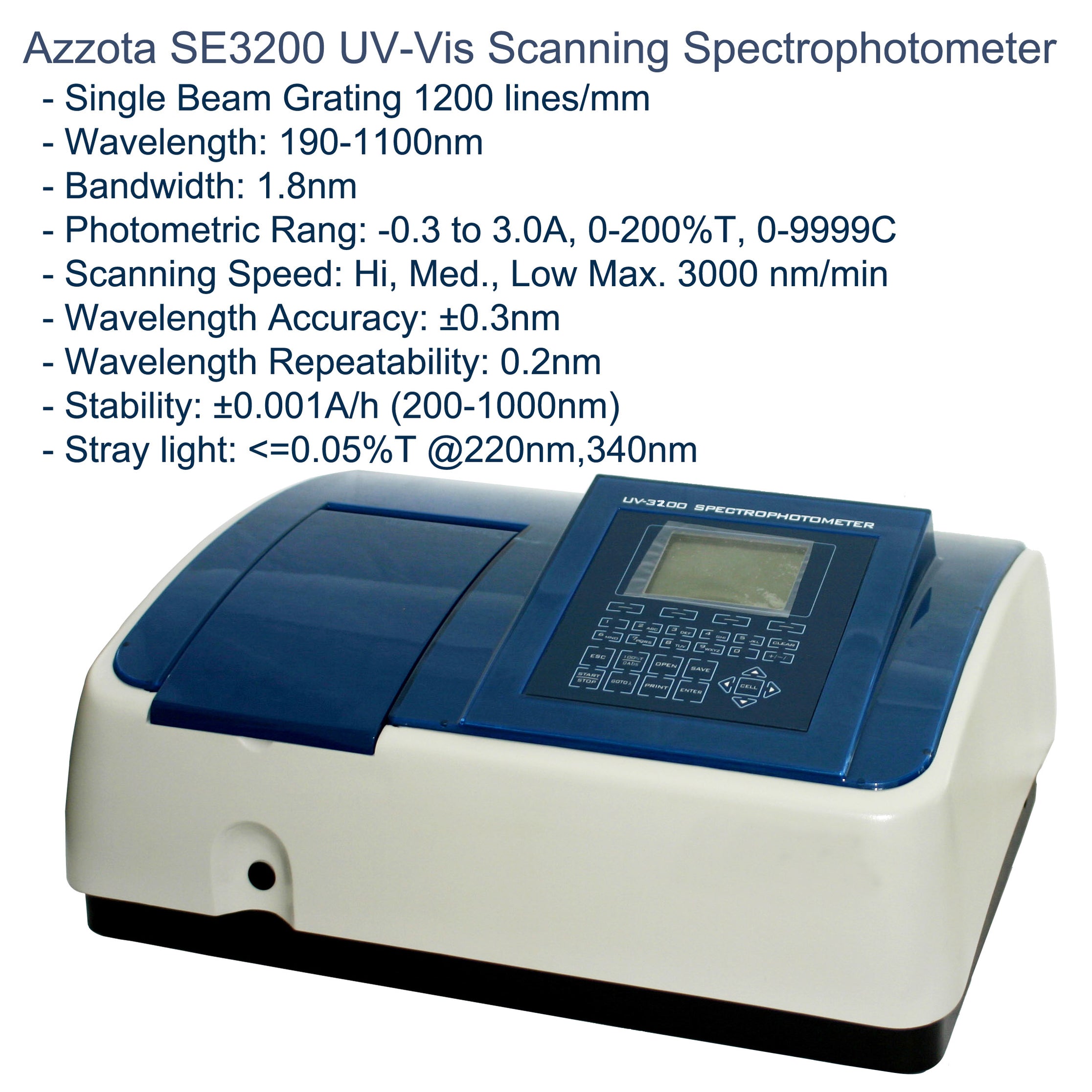 UV-Vis Spectrophotometers – www.labshops.com